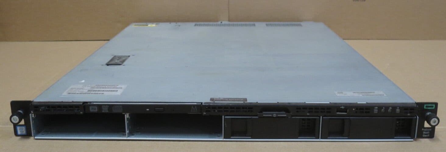 HP HPE DL60 Gen9 G9 6-Core E5-2603v4 16GB DDR4 550W PSU 2U Server ...