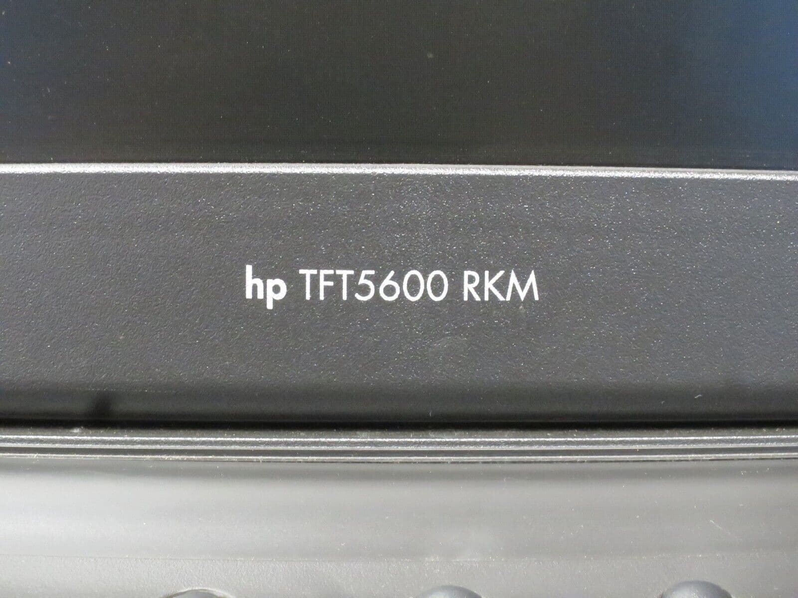 HP HPE TFT5600 15" TFT LCD 1U Rackmount Console Monitor and Keyboard ...