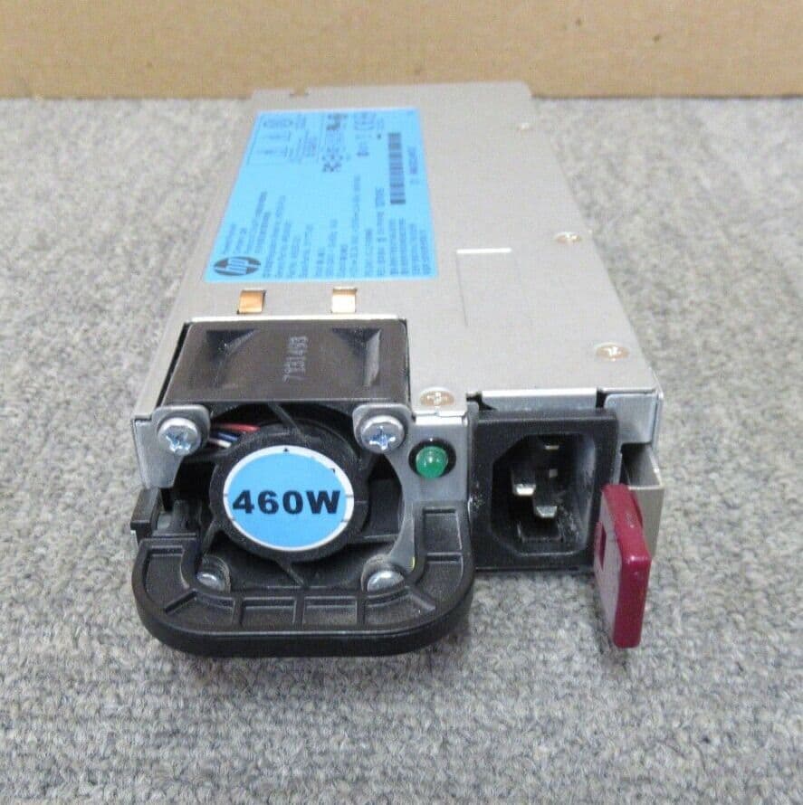 HP HSTN-PL14 499249-001 499250-001 511777-001 ProLiant DL160 460W Power ...