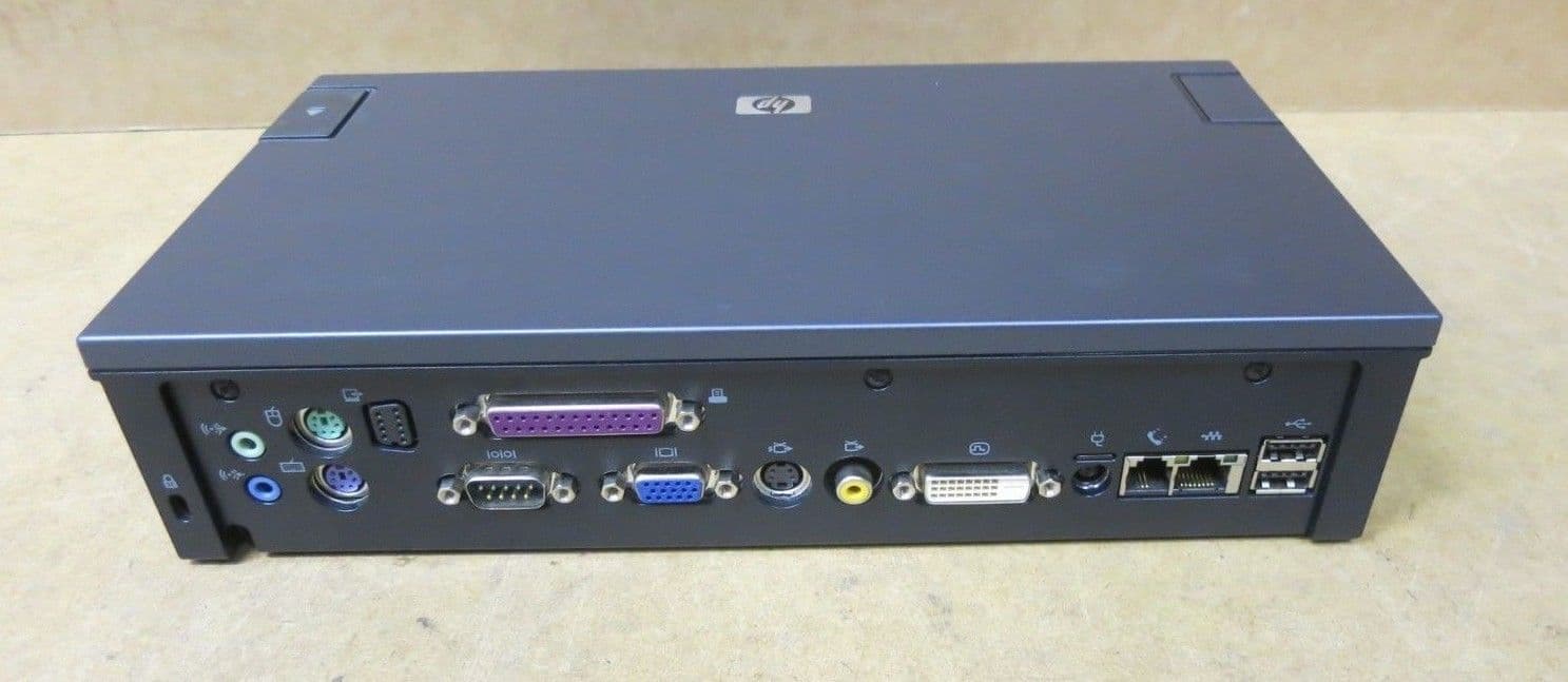 HP HSTNN-1X02 EN489AA 409455-001 413268-001 Port Replicator Docking Station