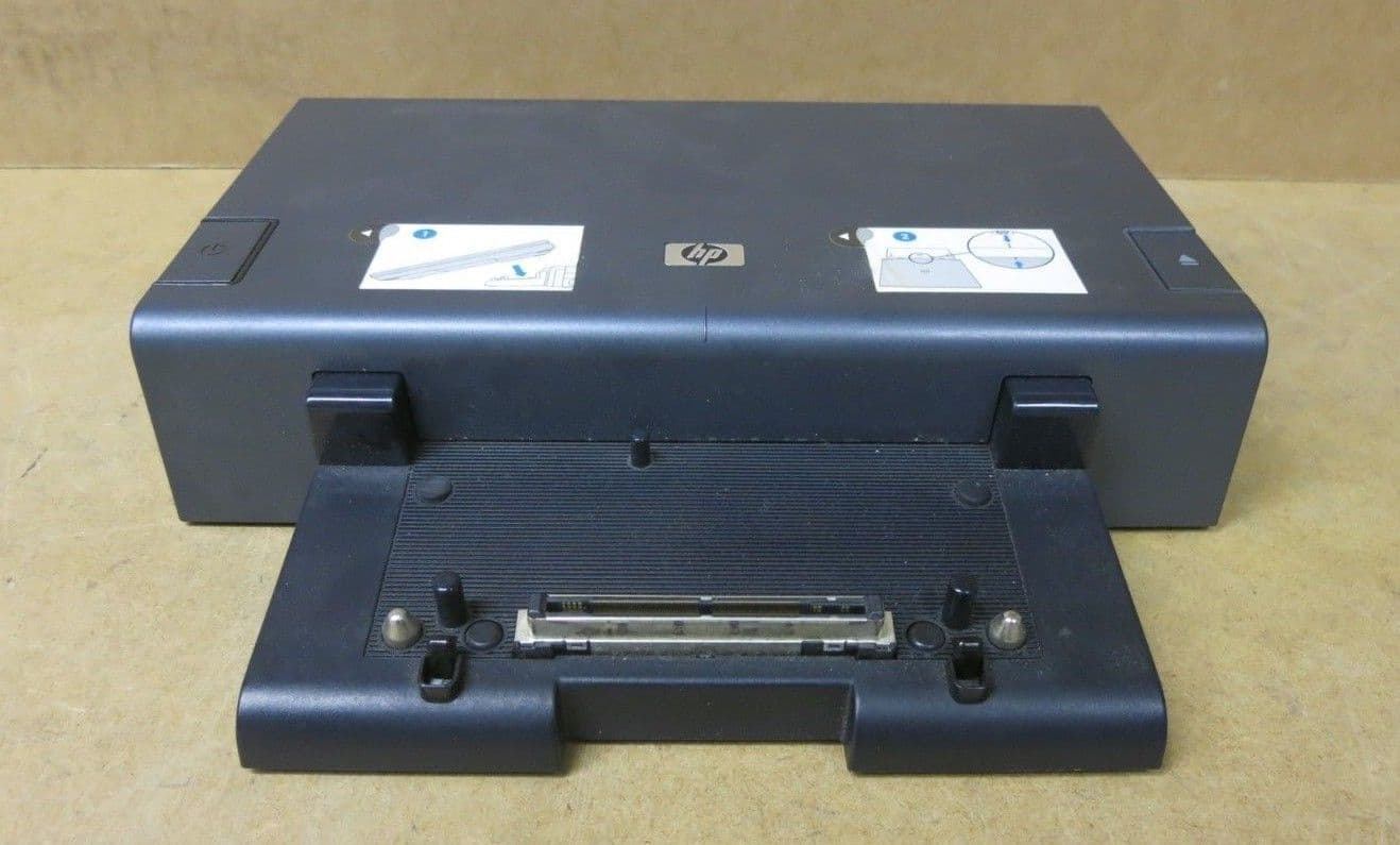 HP HSTNN-1X02 PA287A 374804-001 Port Replicator Docking Station With AC ...