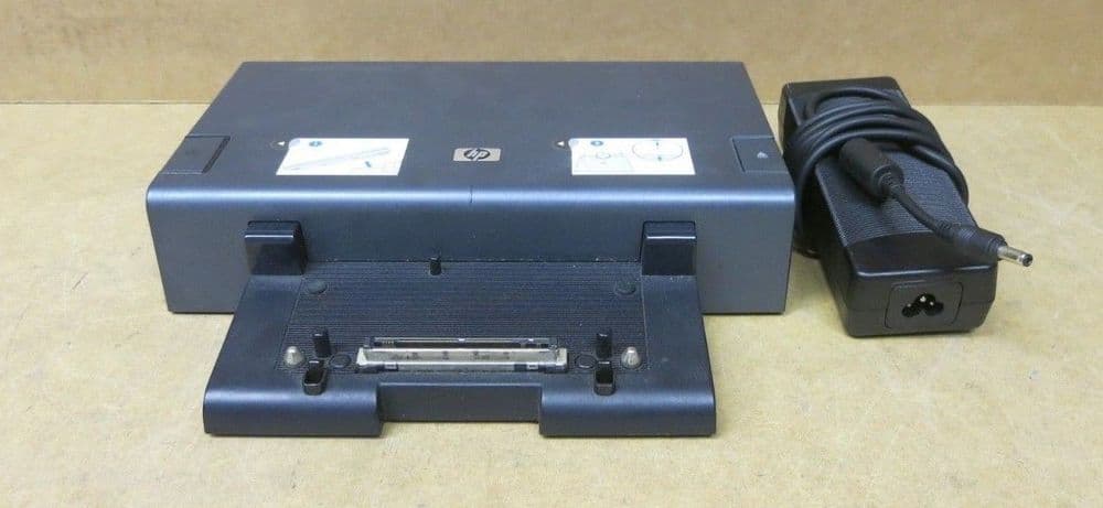 HP HSTNN-1X02 PA287A 374804-001 Port Replicator Docking Station With AC ...