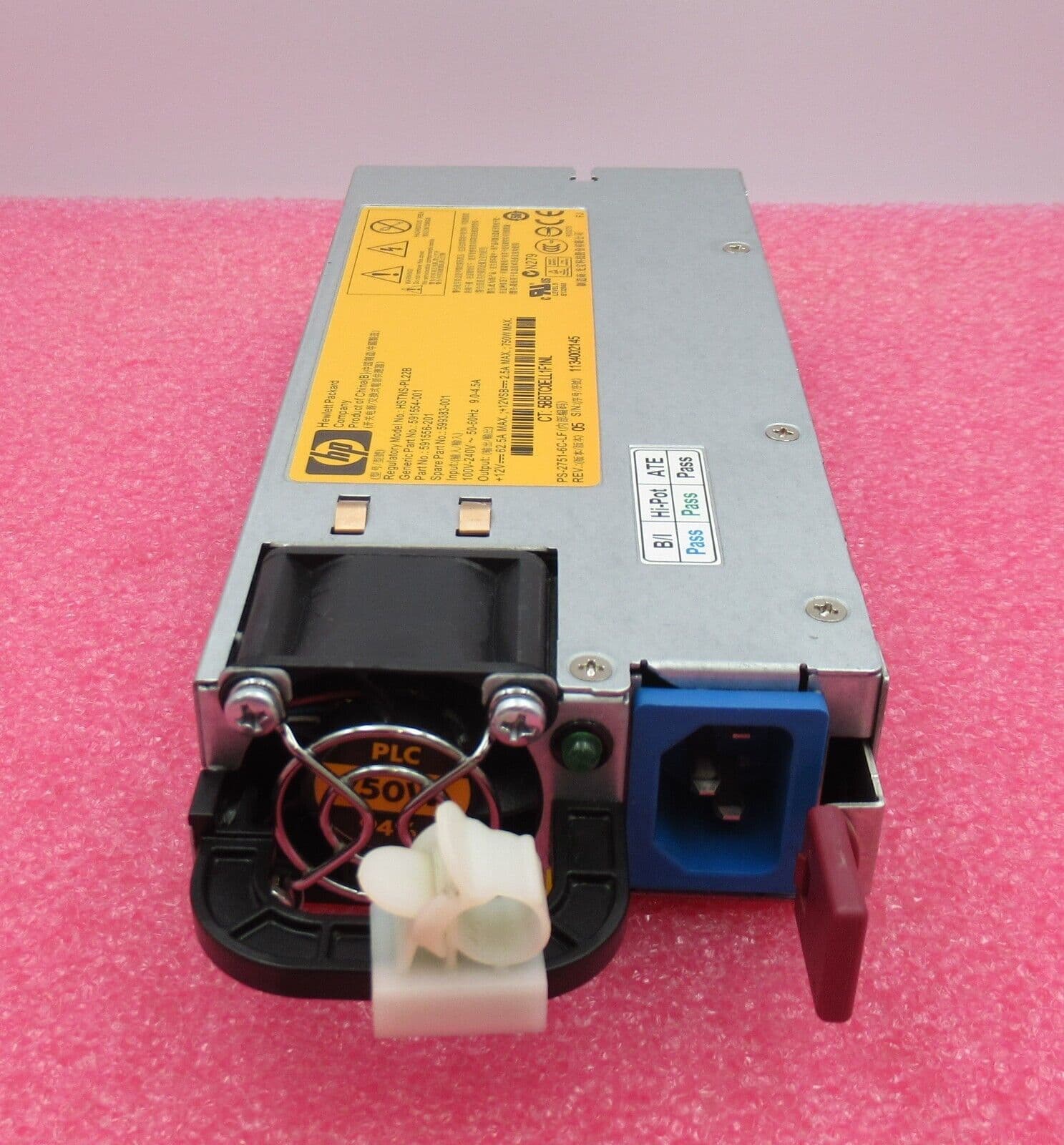 HP HSTNS-PL22B 591556-201 599383-001 750W Power Supply For Proliant ...