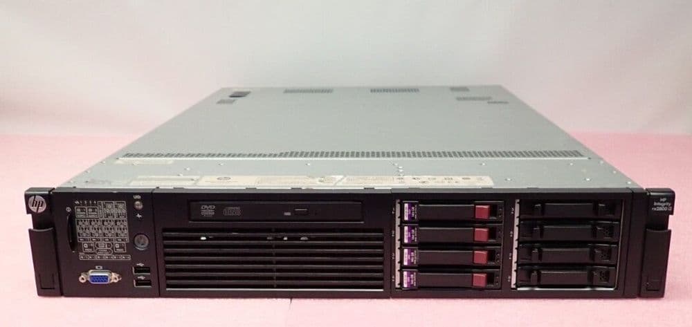 HP Integrity rx2800 i2 AH395A 8-Bay Server 4C Itanium 9340 16GB RAM 4x ...