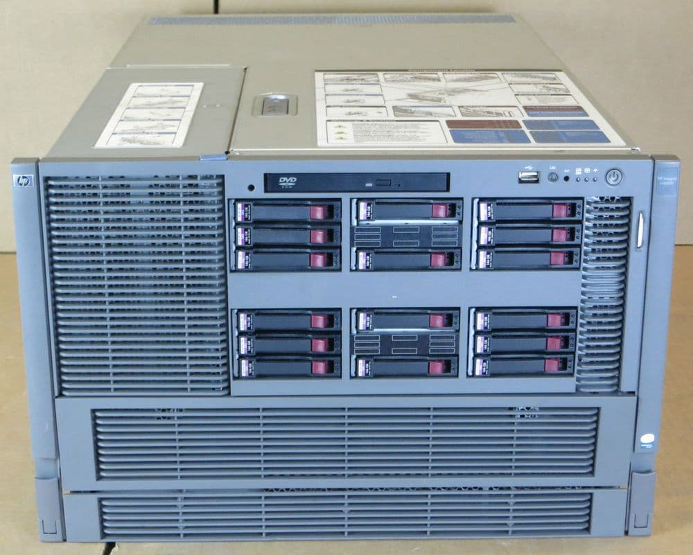 HP Integrity RX6600 AD134A Server 2x Dual Core Itanium 1 60GHz 64GB 16x ...
