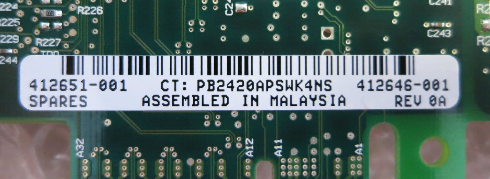 HP Intel NC360T Dual Port Gigabit PCI-E Adapter HSTNS-BN16