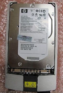 HP Invent 10k Rpm 36 4GB Ultra 320 SCSI Hard Drive With Caddy BF0368B269