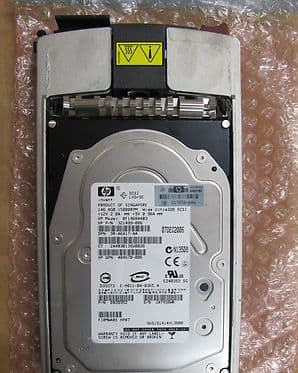 HP Invent 15k Rpm 146GB Ultra 320 SCSI Hard Drive With Caddy 321499-066