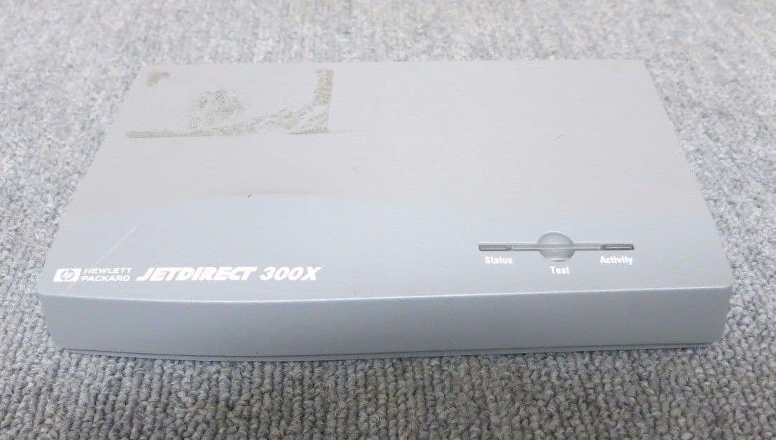 HP J3263-60001 J3263-60002 Jetdirect 3000X External Printer Server No ...