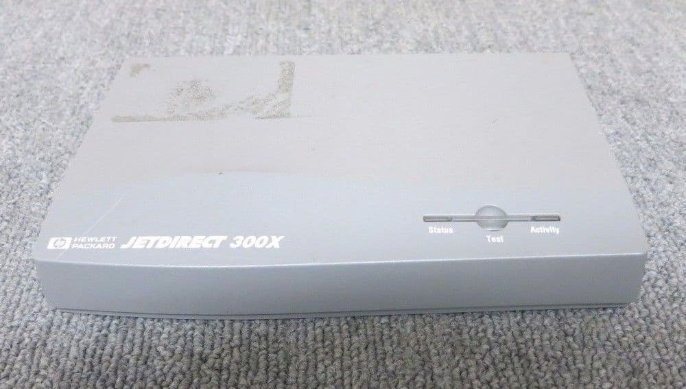 HP J3263-60001 J3263-60002 Jetdirect 3000X External Printer Server No ...