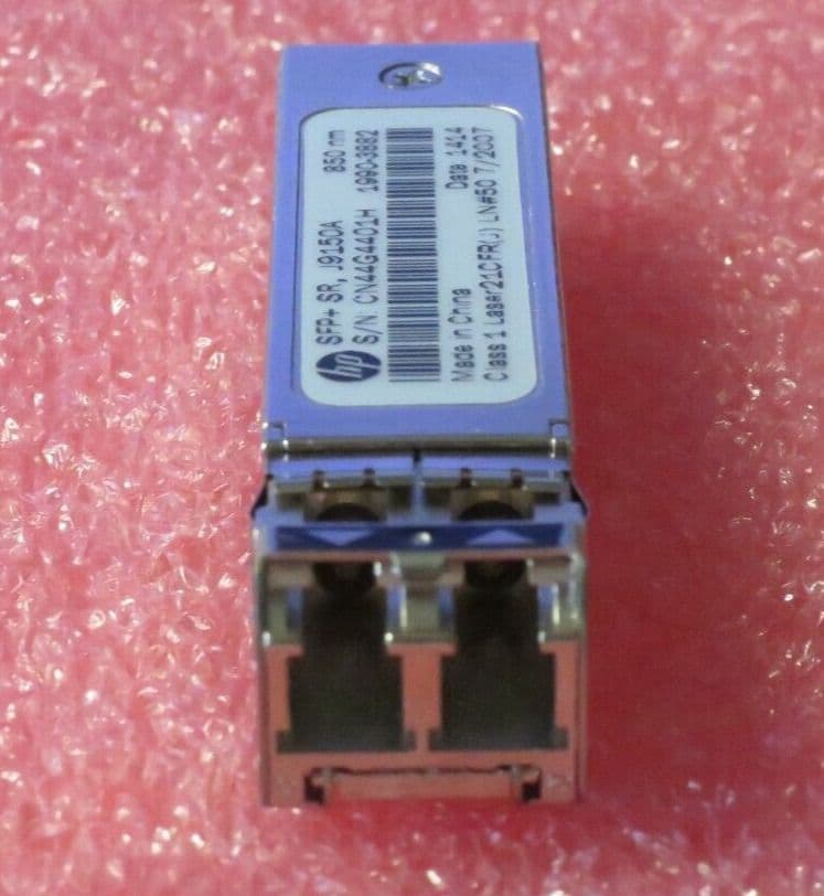 HP J9150A SFP 10Gb LC FC MMF 300m 850nm 10GBase-SR SFP Transceiver 1990-3882