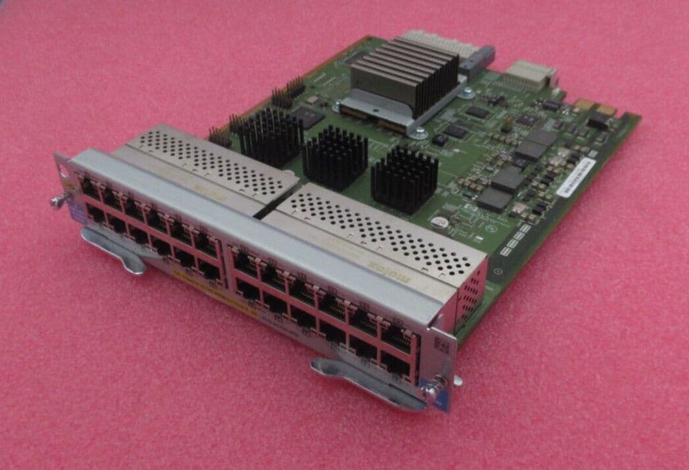HP J9534A 24-Port Gig-T PoE v2 zl Module For E5400/E8200 Series Switches