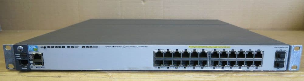 HP J9573A E3800-24G-PoE -2SFP L3 PoE 24 port Switch HP Lifetime Warranty