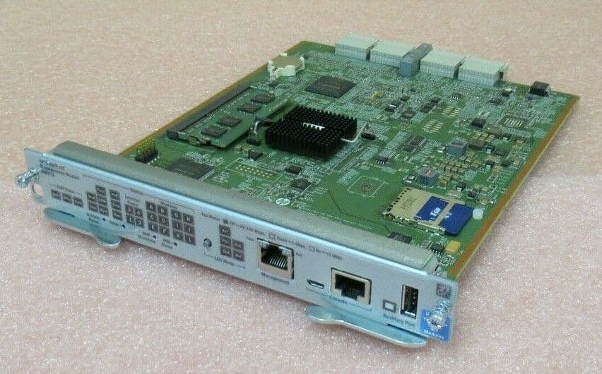 HP J9827A 5400R zl2 Network Switch Management Module For HP 5400R Series