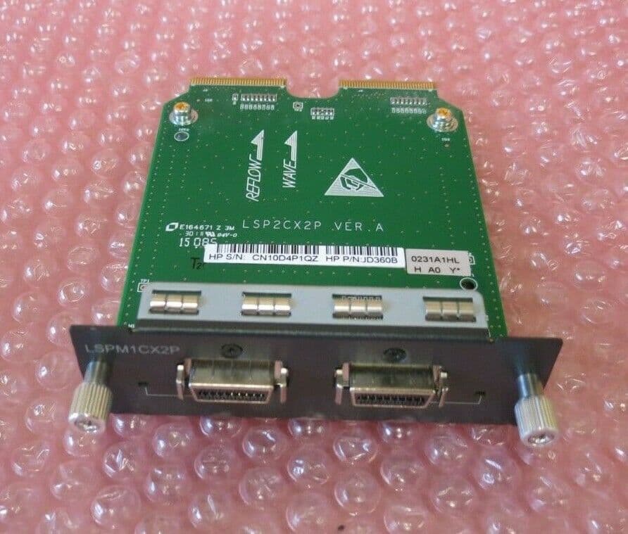 HP JD360B 2 Port 10GBE Local Connect Expansion Module For Switch 5500s