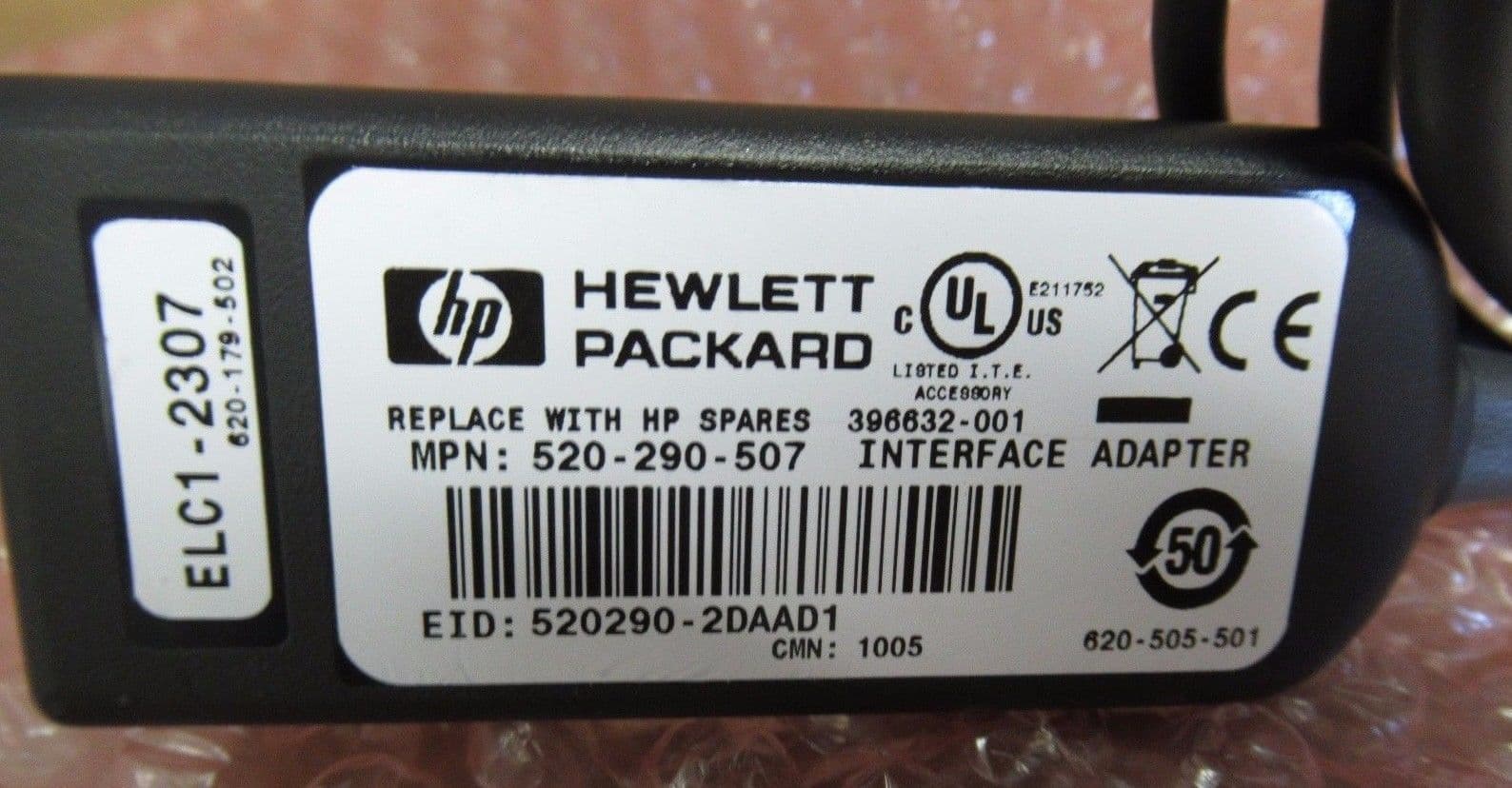 HP KVM Interface Switchbox PS2 RJ-45 Console Adapter - 520-290-507 ...