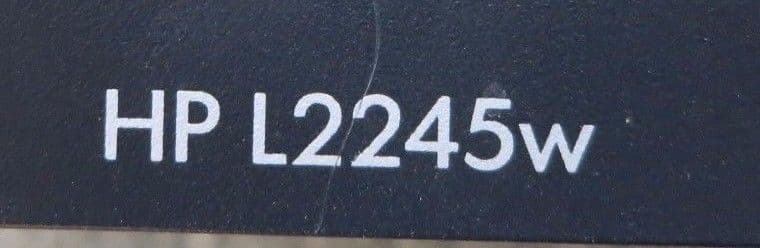 HP L2245w 458998-001 459258-001 22-Inch Widescreen LCD TFT Monitor No Stand