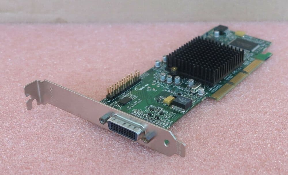 HP Matrox G550 32MB AGP LFH60 Dual Display Graphics Card 253275-001 ...