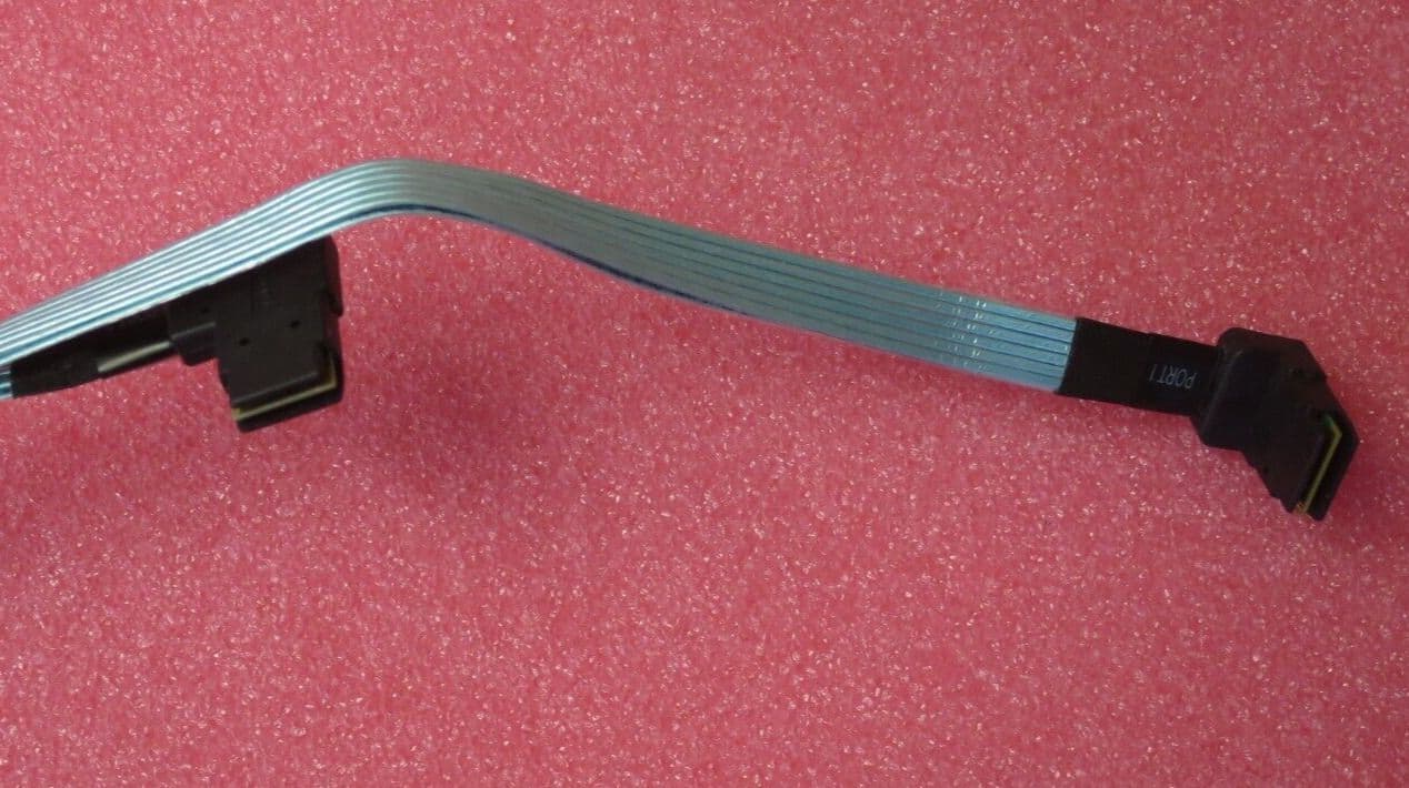 HP Mini-SAS to angled Mini-SAS Ribbon Cable Assembly - HMS36-3046