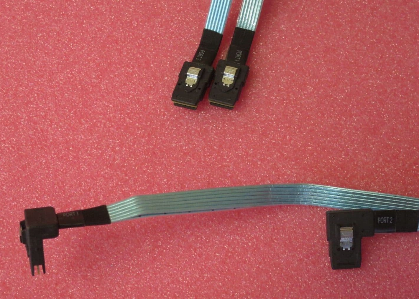 HP Mini-SAS to angled Mini-SAS Ribbon Cable Assembly - HMS36-3046