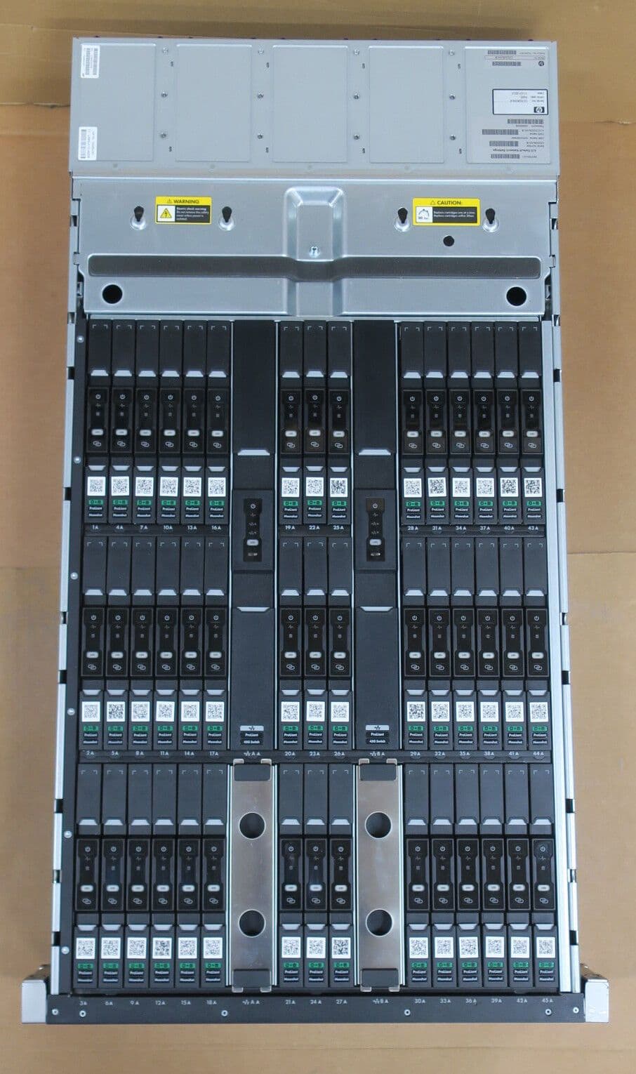 HP MoonShot 1500 Chassis With 45 x HPE MoonShot S1260 2 0GHz Server ...