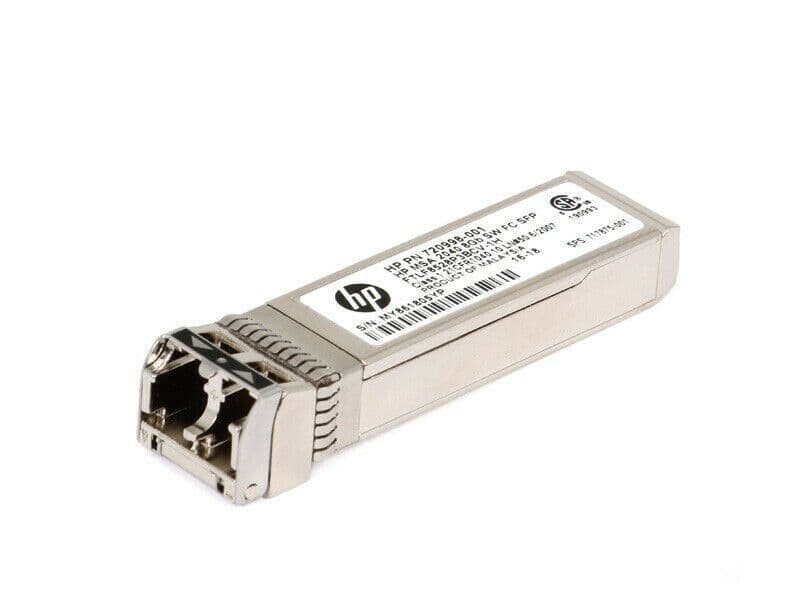 HP MSA 2040 8Gb Fibre Channel SFP SW Transceiver Module 720998-001 ...