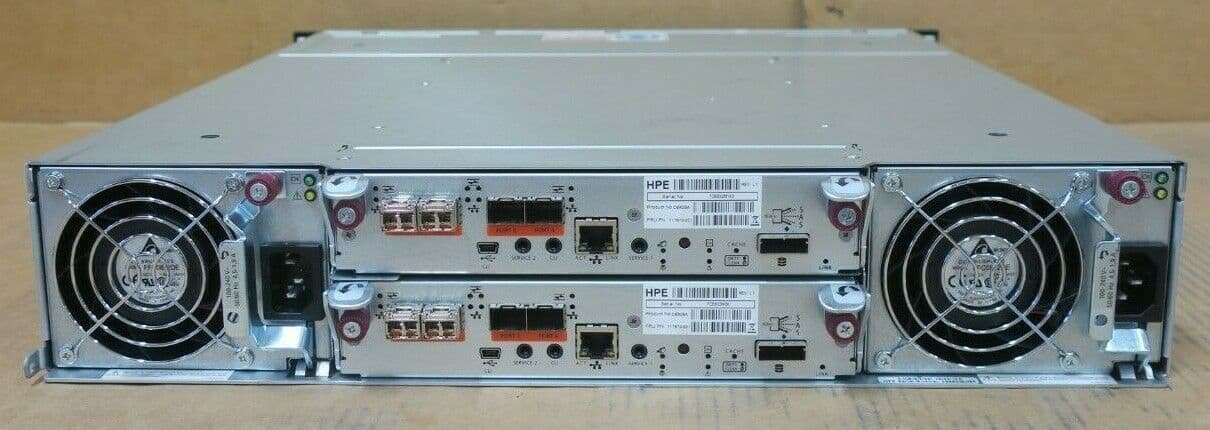 HP MSA 2040 Modular Smart Array SAN with Dual Controller10Gbit iSCSI ...