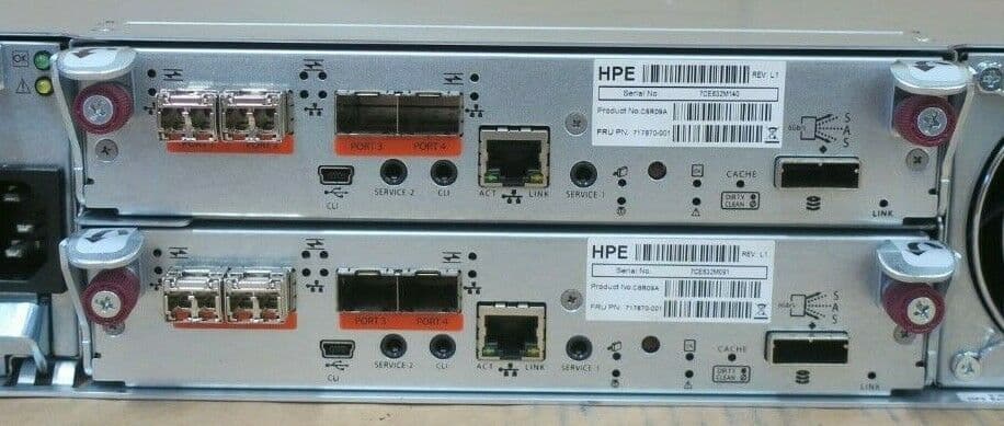 HP MSA 2040 Modular Smart Array SAN with Dual Controller10Gbit iSCSI ...