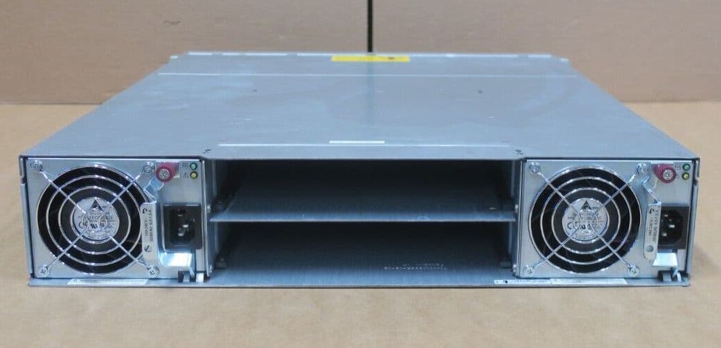 HP MSA P2000 G3 Disk Array 24x 2 5" SAS Hard Drive Bay AW597A 2x 573W ...