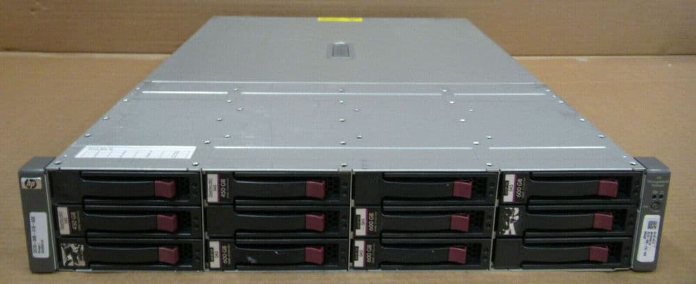 HP MSA60 Modular Smart Array 2U 2 9TB HDD SAS I/O Module 399049-001 ...