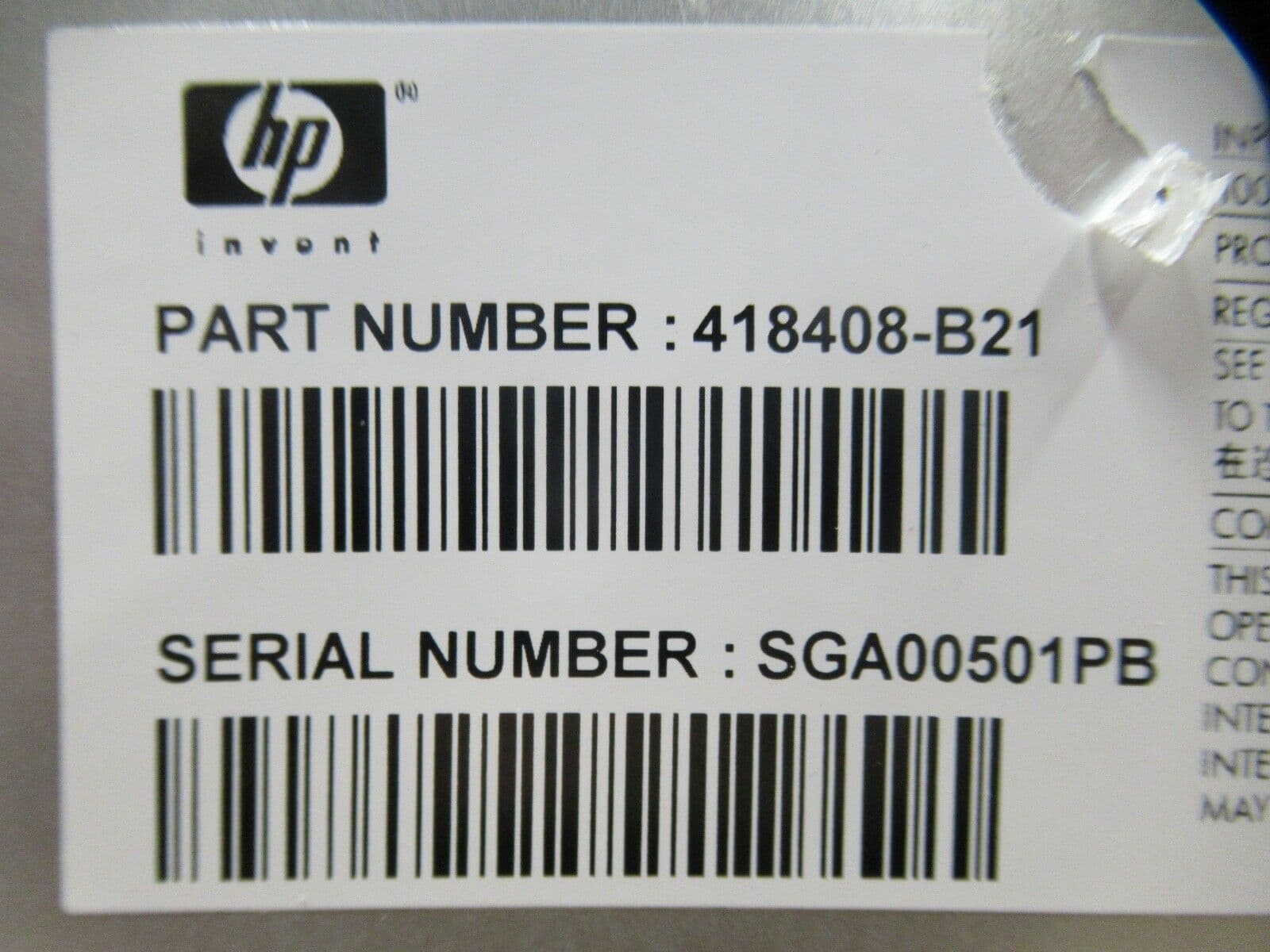 HP MSA60 Modular Smart Array 2U 5 4TB HDD SAS 15k 399049-001 418408-B21