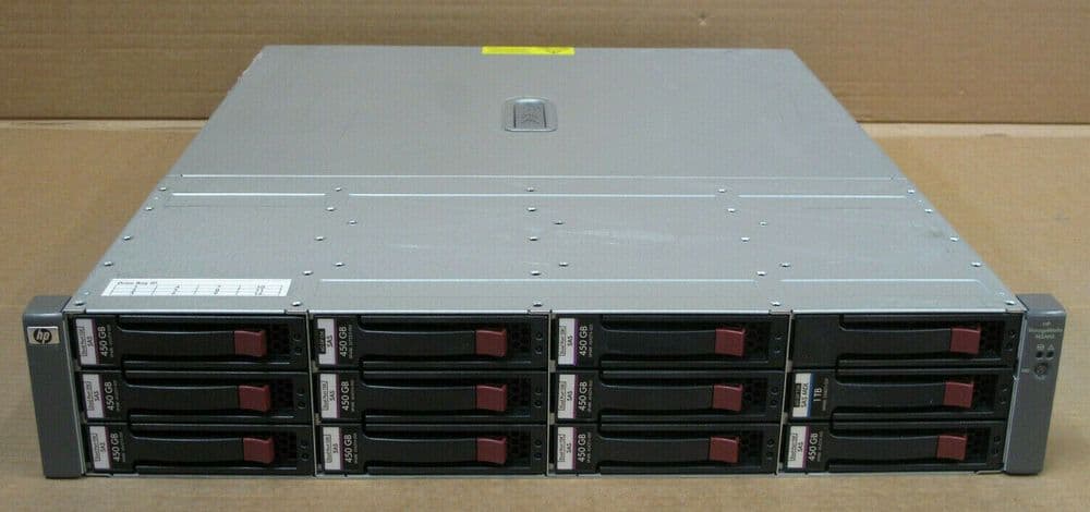HP MSA60 Modular Smart Array 2U 5 5TB HDD SAS 15k 399049-001 418408-B21