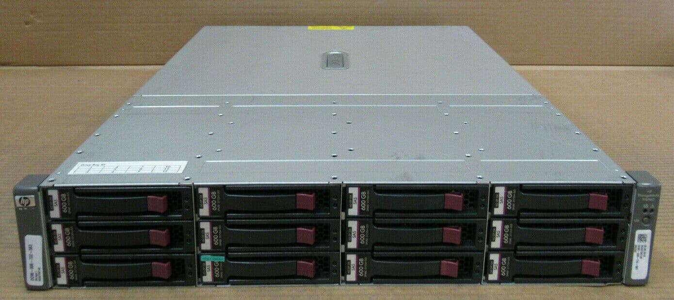 HP MSA60 Modular Smart Array 2U 7 2TB SAS 15K HDD 1x SAS I/O Module ...