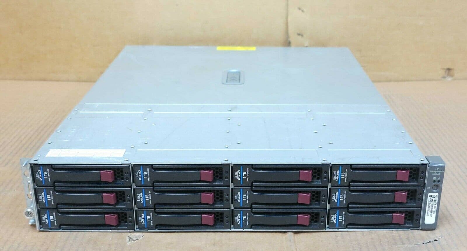 HP MSA60 Modular Smart Array 2x 1TB 3 5" HDD 1x I/O Module 2x PSU ...
