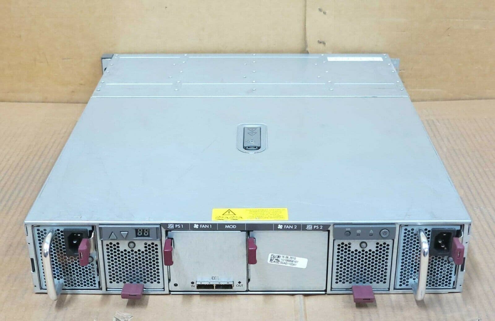 HP MSA60 Modular Smart Array 2x 1TB 3 5" HDD 1x I/O Module 2x PSU ...