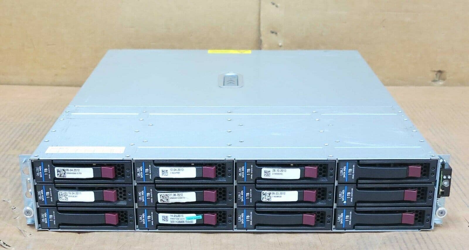 HP MSA60 Modular Smart Array 8x 1TB 3 5" HDD 1x I/O Module 2x PSU ...