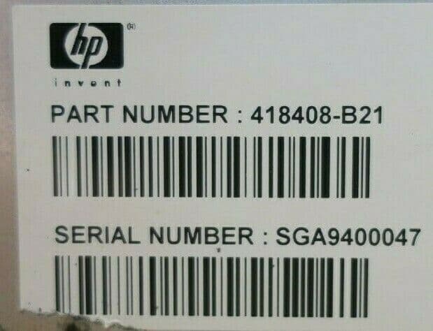 HP MSA60 Modular Smart Storage Array 2U 12x 3 5" Bay SAS I/O Module ...