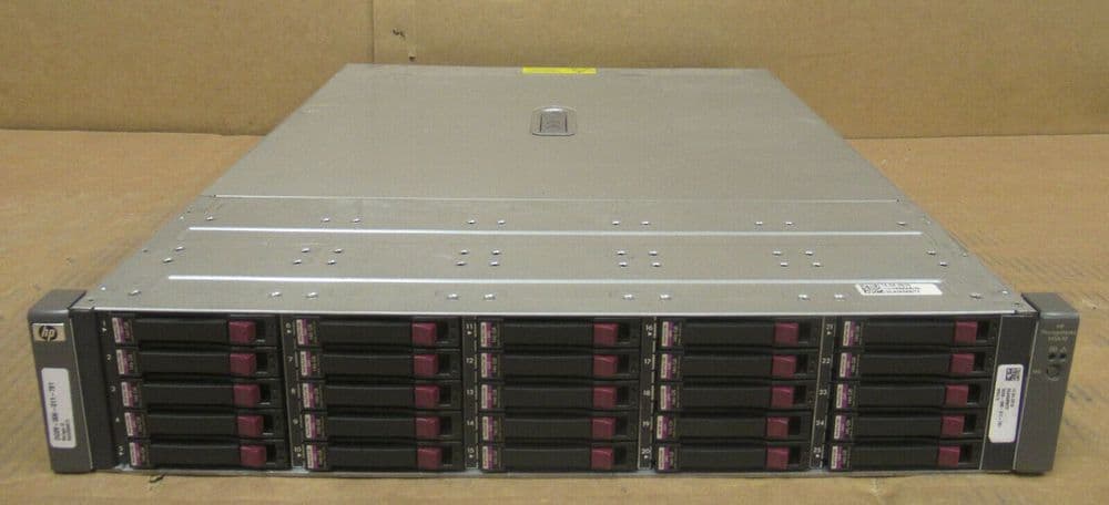 HP MSA70 Modular Smart Array 1 3TB HDD 1x SAS I/O Module 399049-001 ...