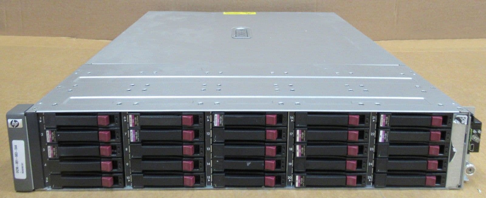 HP MSA70 Modular Smart Array 1164GB HDD 1x SAS I/O Module 399049-001 ...