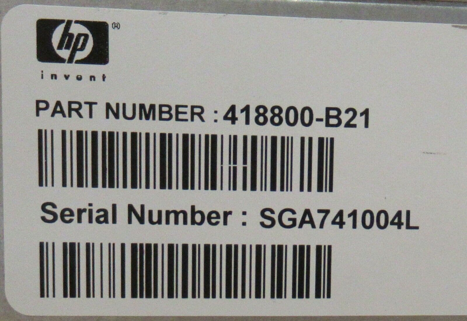 HP MSA70 Modular Smart Array 2 6TB HDD SAS I/O Module 399049-001 418800-B21