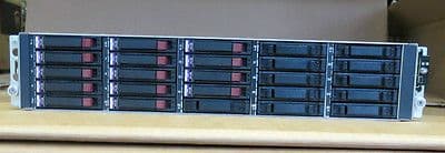 HP MSA70 Modular Smart Array 25-bay 2u Rack Mount Drive Enclosure Storage