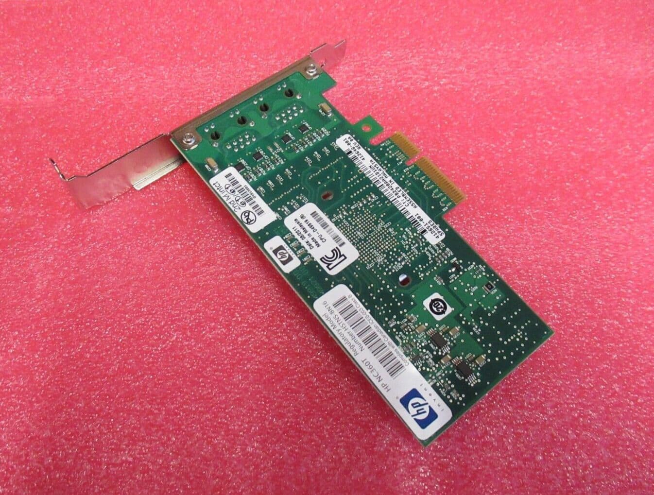 HP NC360T 412646-00 412651-001 Dual-Ports Gigabit PCIe x4 Server ...