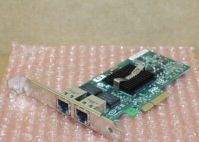 HP NC360T Dual Port Gigabit PCI-e FH Network Card NIC 412646-001 412651-001