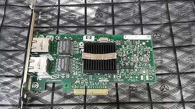 HP NC360T Dual Port Gigabit PCI-e FH Network Card NIC 412646-001 412651 ...