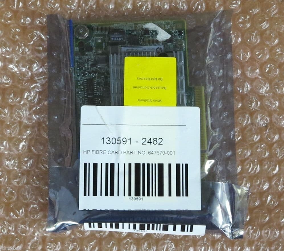 HP NC550SFP Dual Port 10GbE HBA Server Adapter Card 581199-001 586444-001