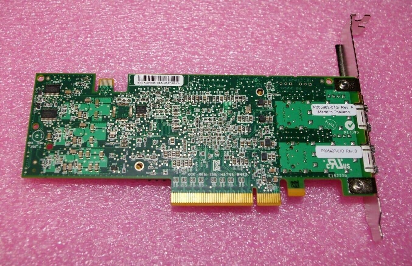 HP NC552SFP 10Gb Dual Port Fibre Channel Card 615406-001 614203-B21