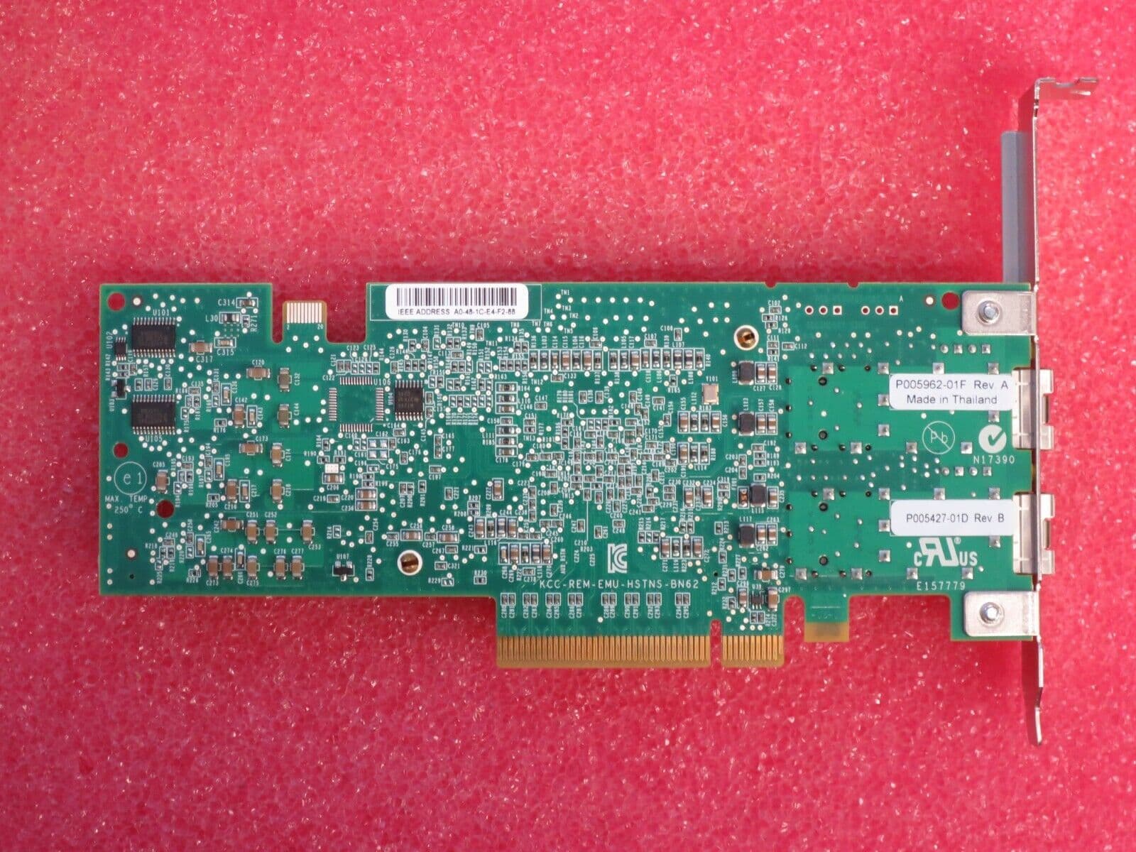 HP NC552SFP 10Gb Dual Port Fibre Channel Network Adapter Card 615406-001