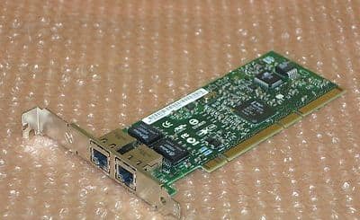 HP NC7170 Gigabit Dual Port PCI-X NIC Network Adapter Card 313586-001 ...