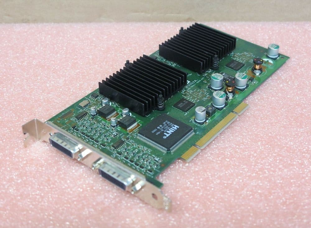 HP Nvidia Quadro NVS 400 2x64MB NV17 x2 DMS-59 Graphics Card 274623-001