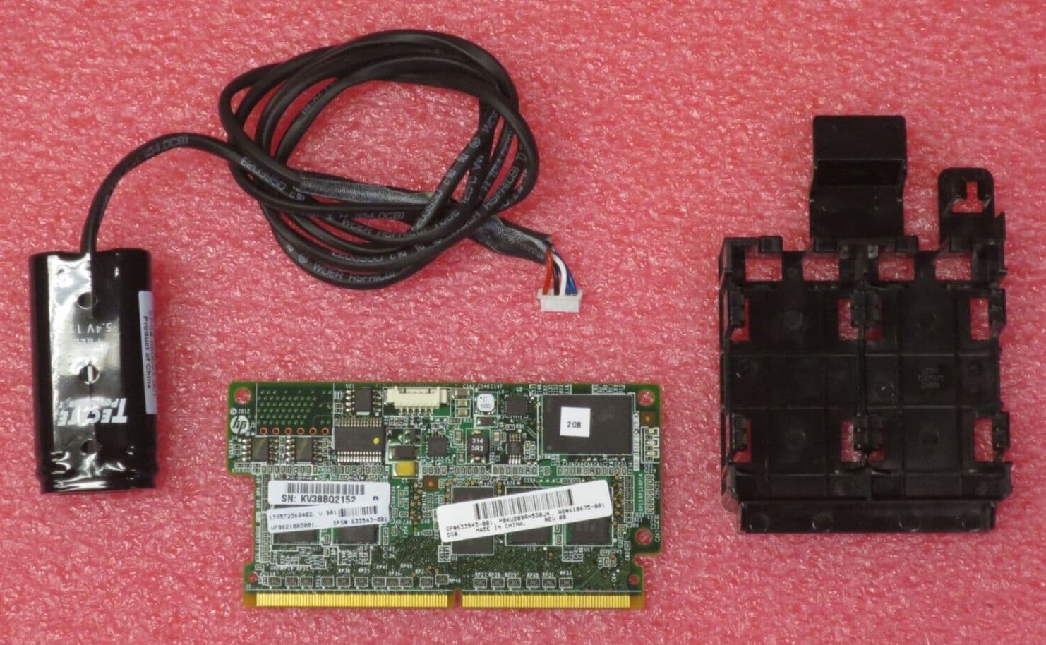 HP P420 P421 P430 2GB Flash Backed Write Cache FBWC Module 633543-001 Batt